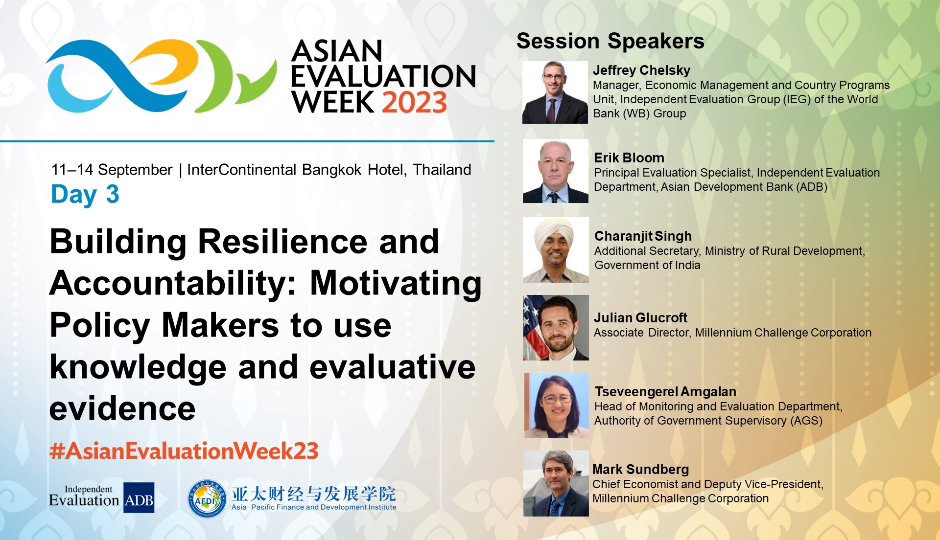 Parallel Session 14 - Building Resilience and Accountability ...
